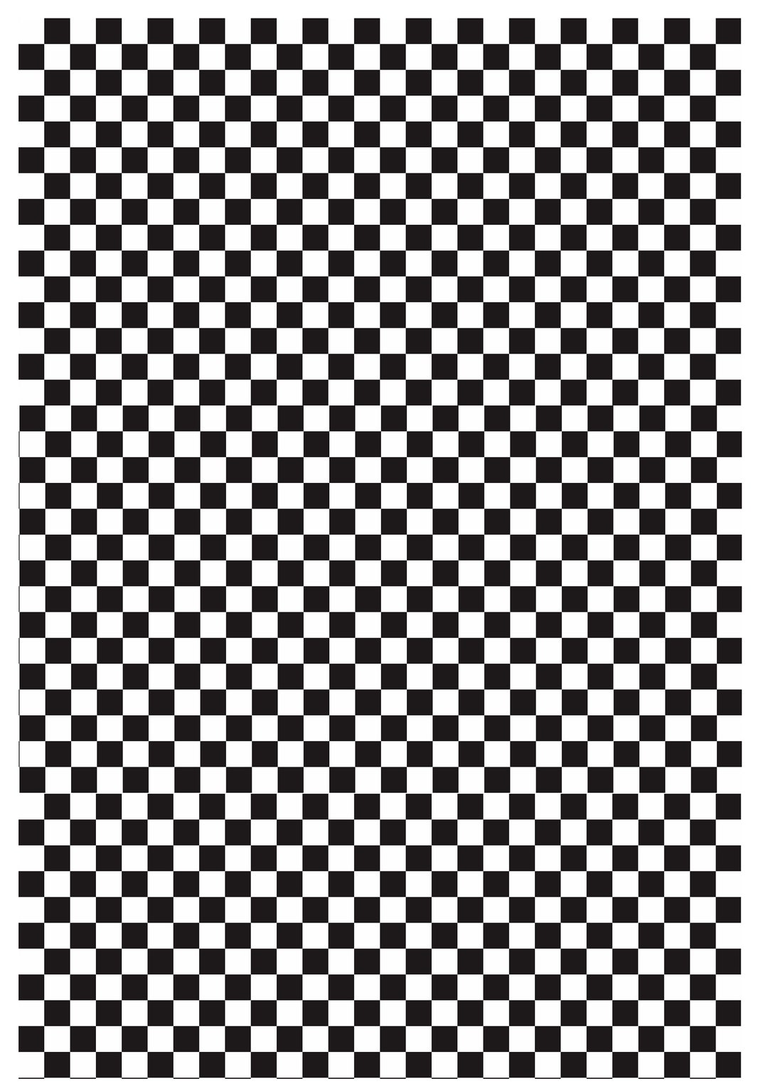 A4 Black and White Checkerboard Pattern Edible Icing Sheet, Checkered ...