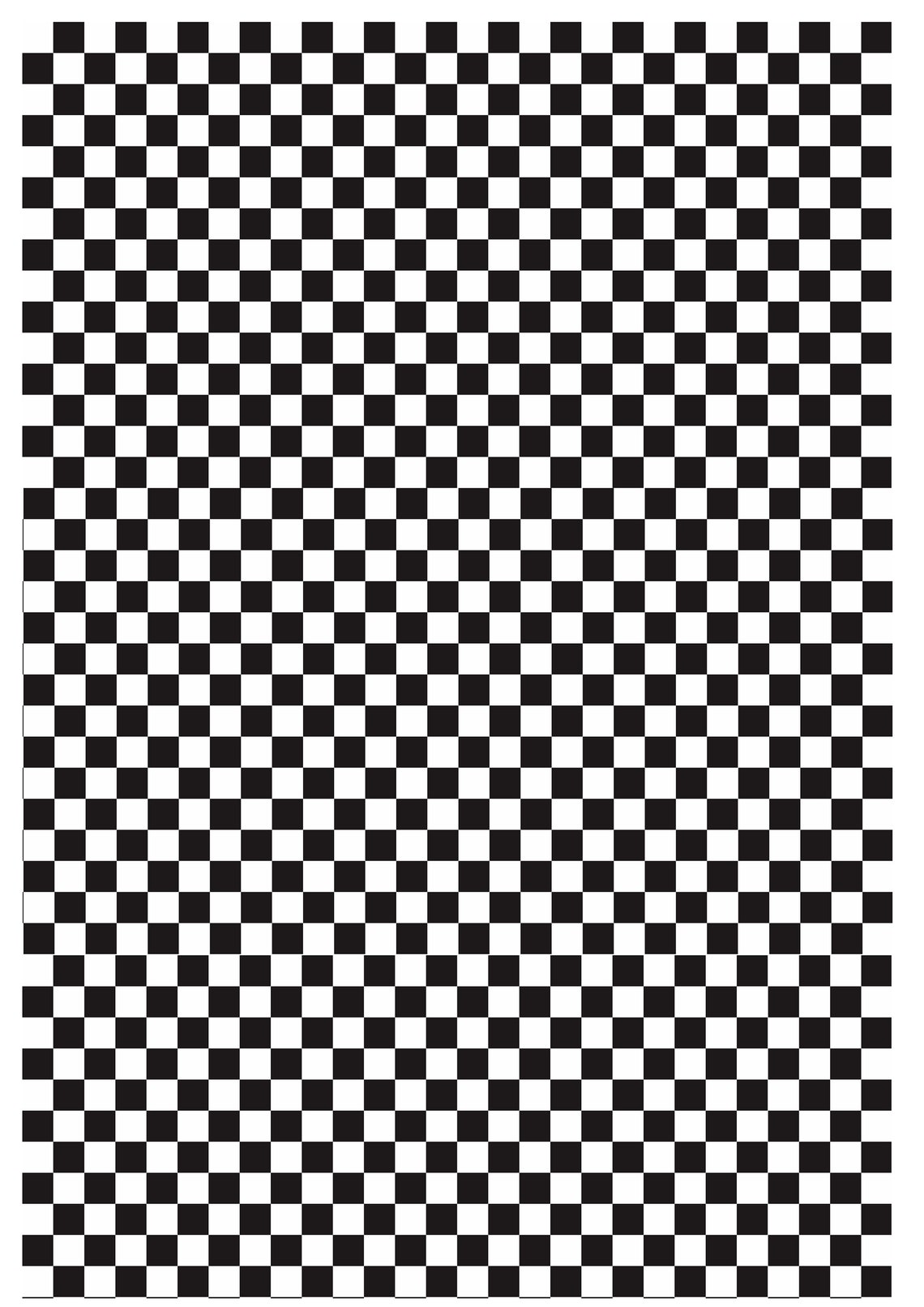 A4 Black and White Checkerboard Pattern Edible Icing Sheet, Checkered ...
