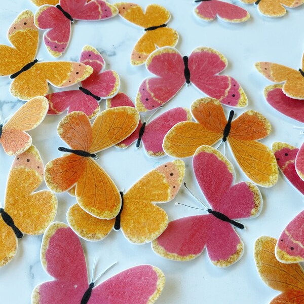 Wafer Paper Butterflies - Etsy