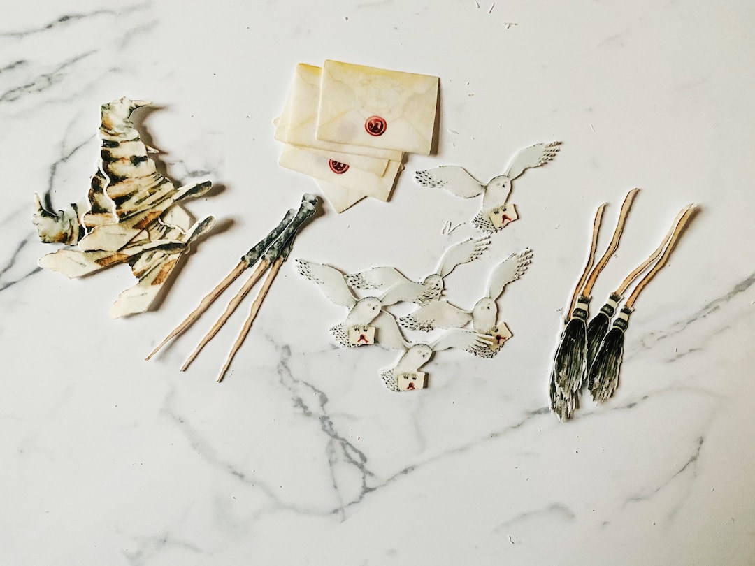 Pack of 20 Wafer Die Cut Wizard Elements - Etsy