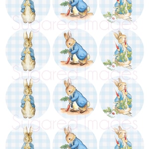 Peter Rabbit Edible Image Toppers | Etsy
