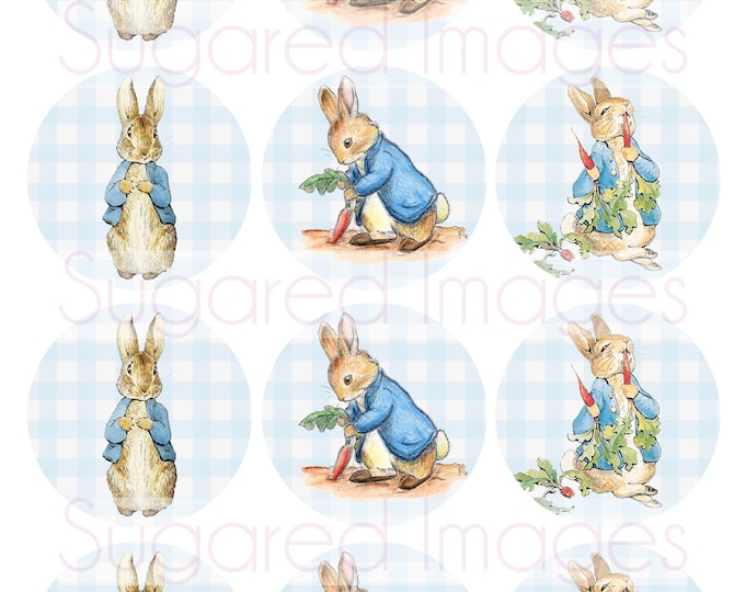 Peter Rabbit Edible Image Toppers - Etsy