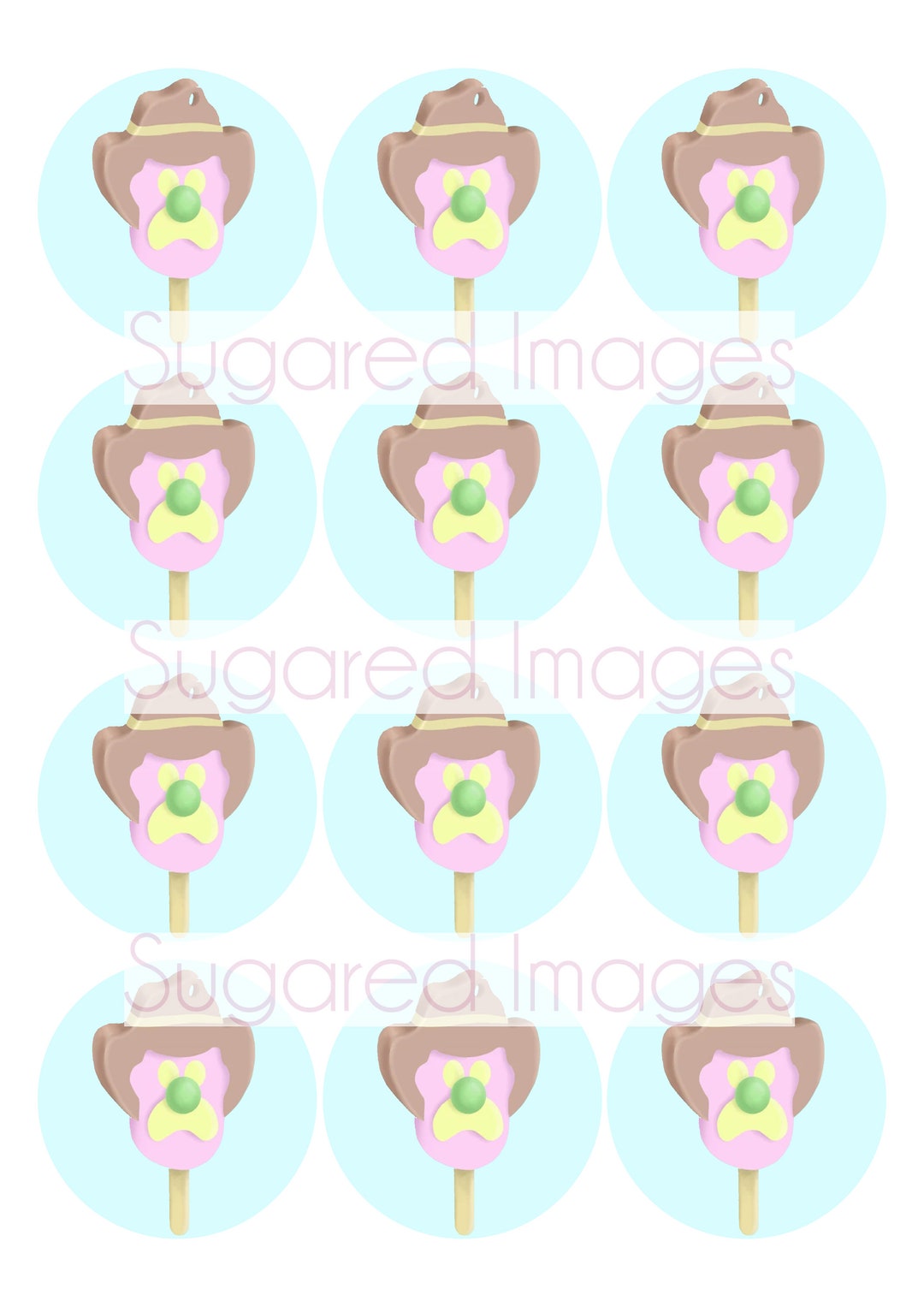 Bubble O Bill Edible Image Toppers - Etsy
