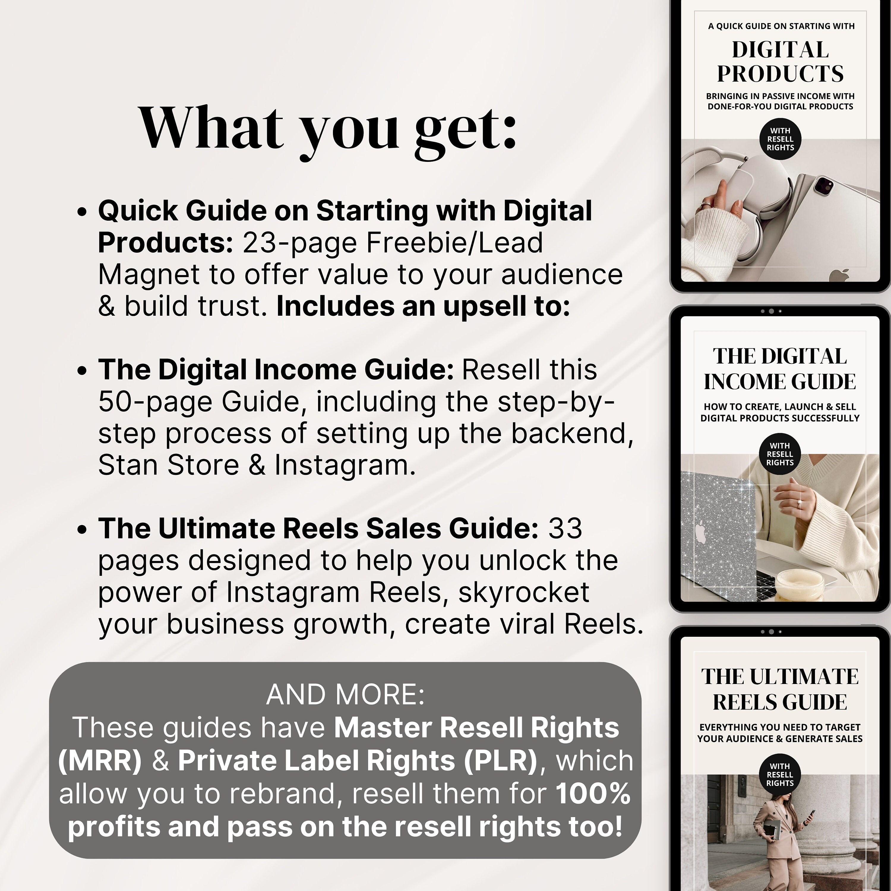 Done for You Guides: Freebie + Matching Upsell + Additional Guide With Private Label Rights (PLR ...