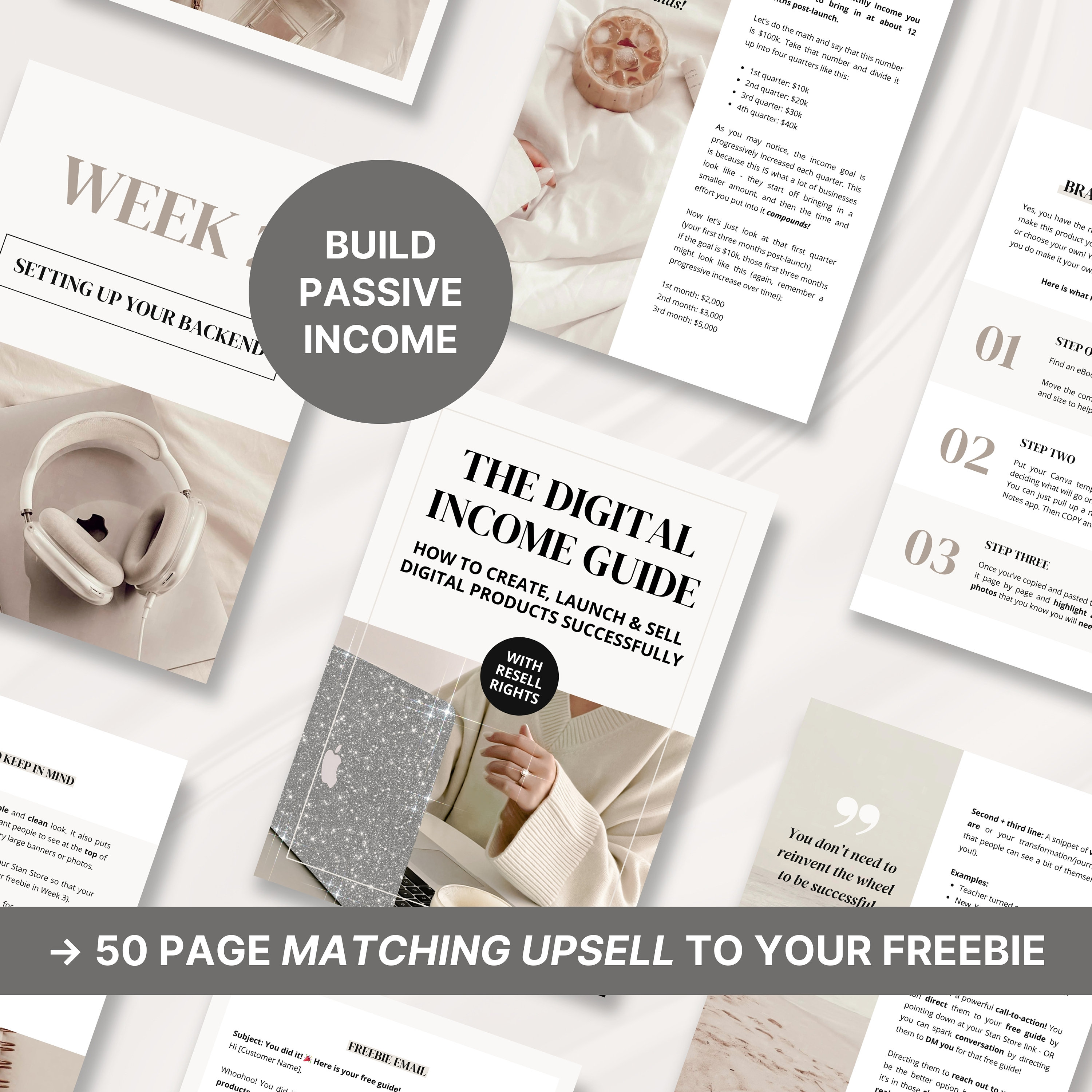 Done for You Guides: Freebie + Matching Upsell + Additional Guide With ...