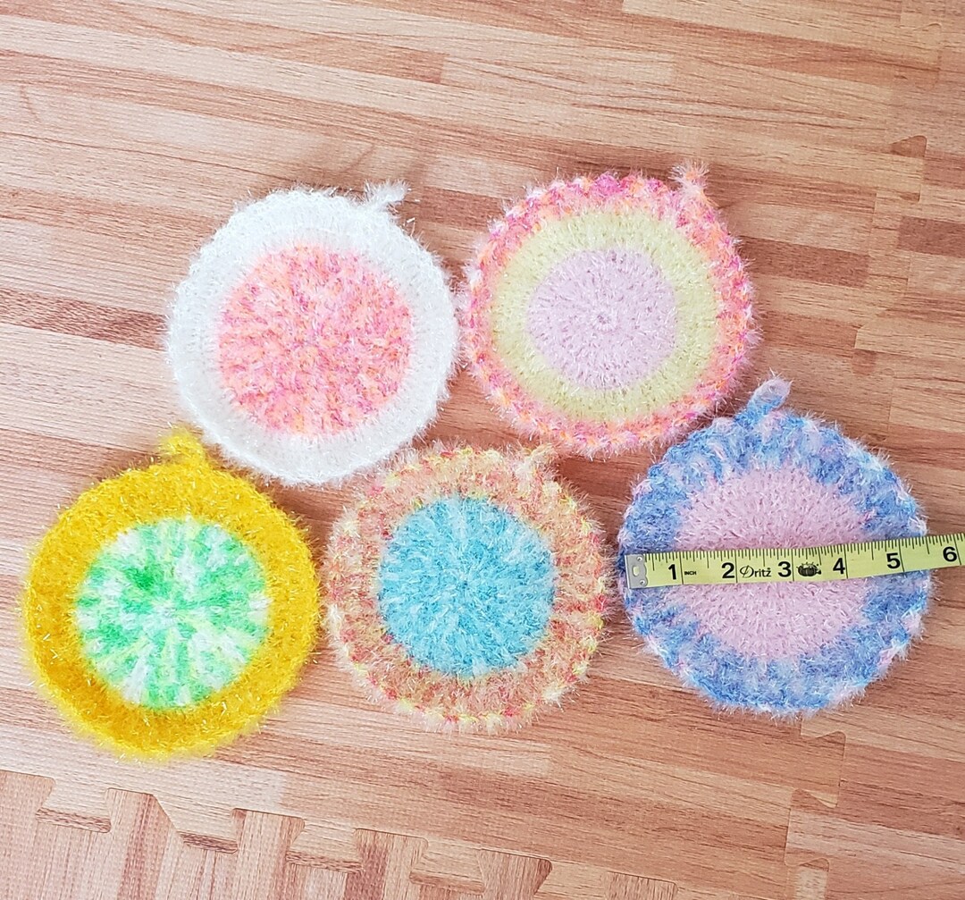 Regular Round Scrubby set of 5 - Etsy
