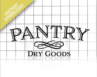 Dry Goods Labels - Etsy