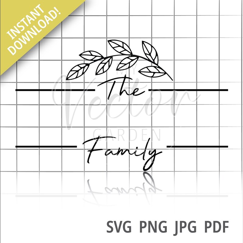 Last Name Svg - Etsy
