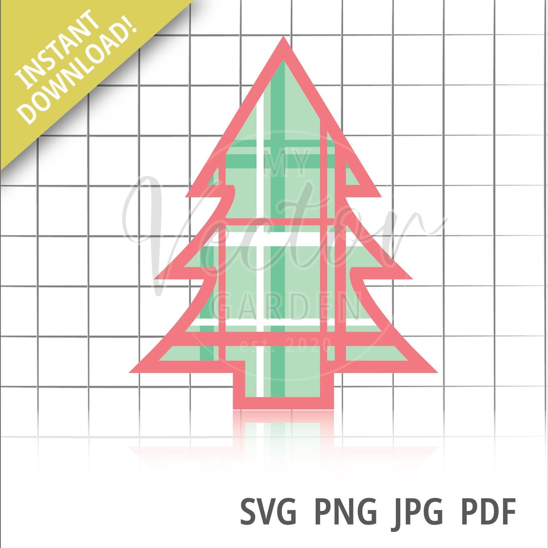 Layered Christmas Tree Svg Christmas Tree File for Cricut - Etsy