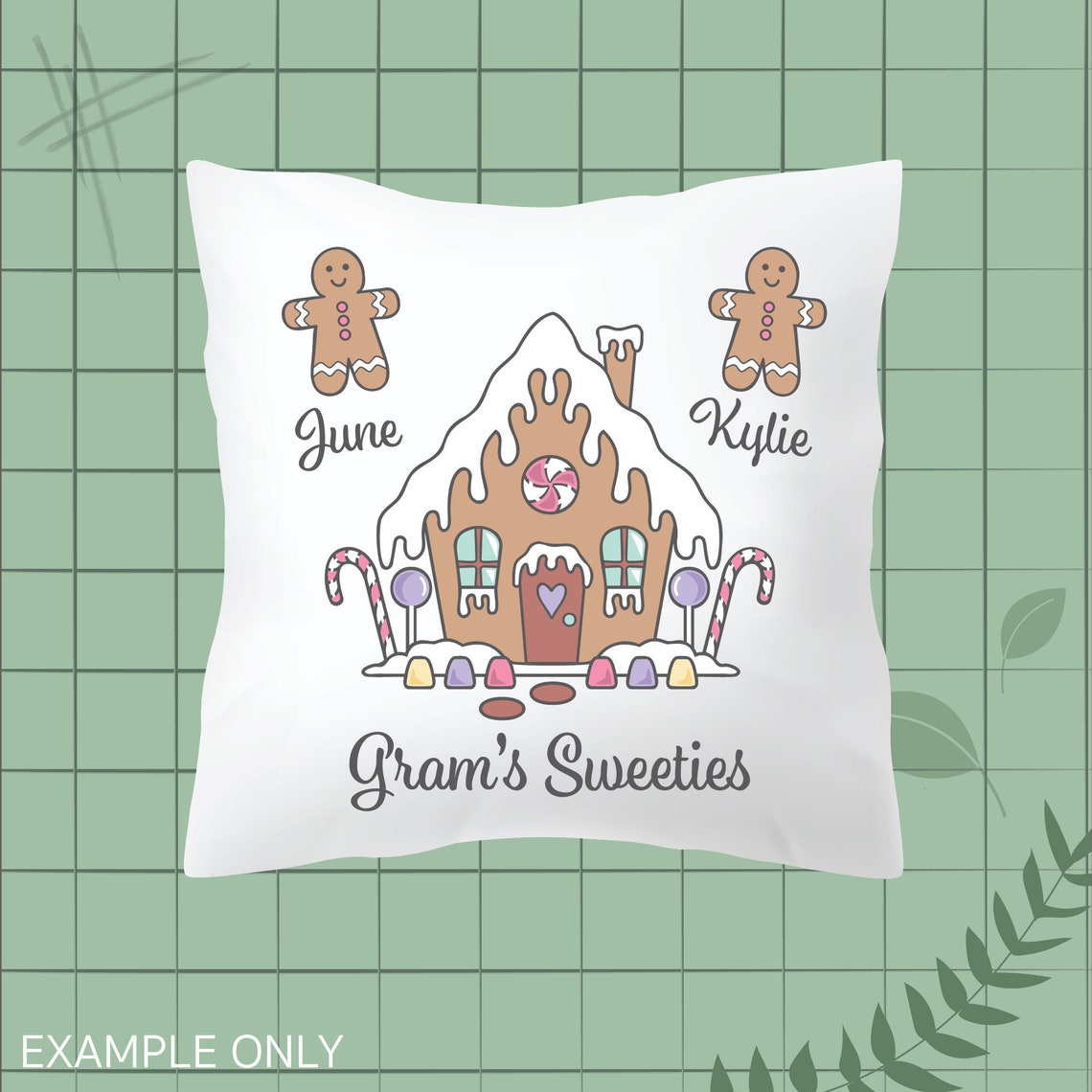 Layered Gingerbread House SVG: 3D Candy House Cut Files (digital ...