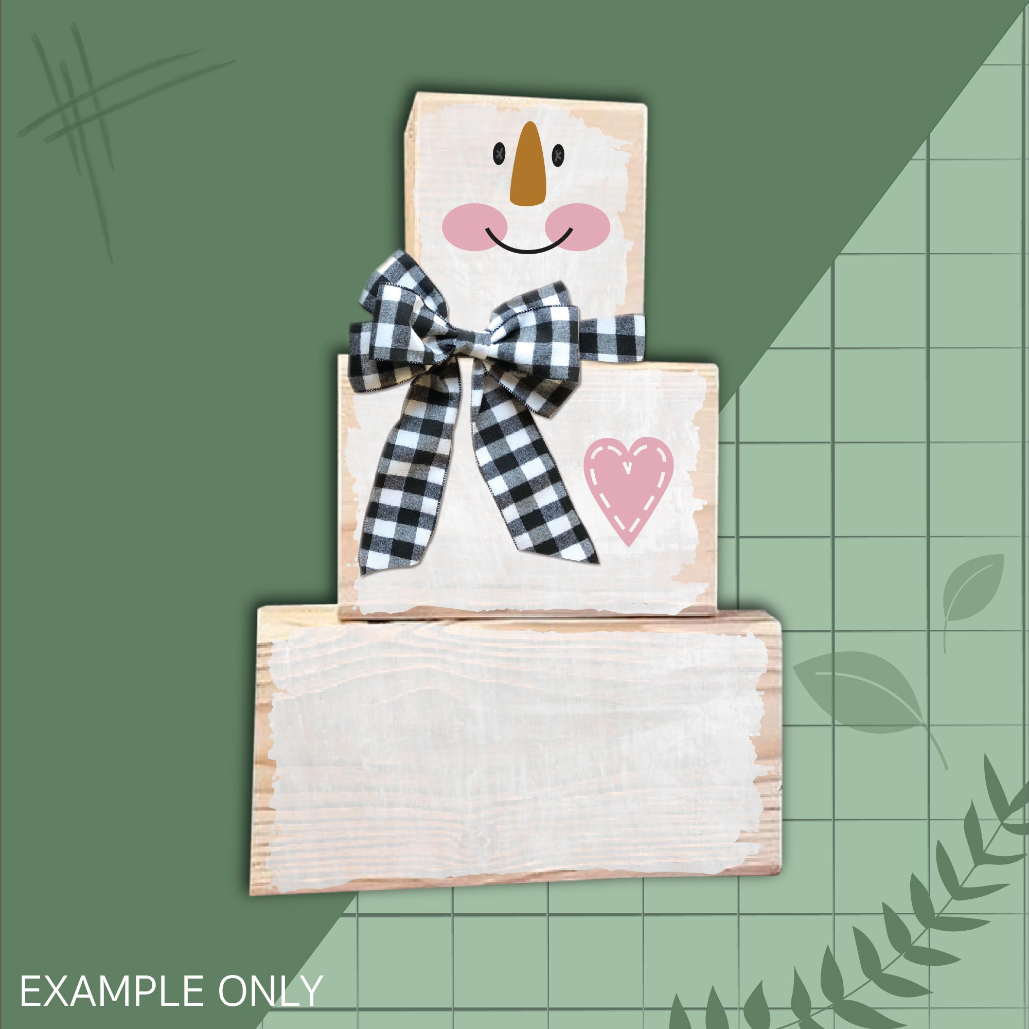 Snowman Faces Svg Primitive Snowman Patterns Country Winter | Etsy