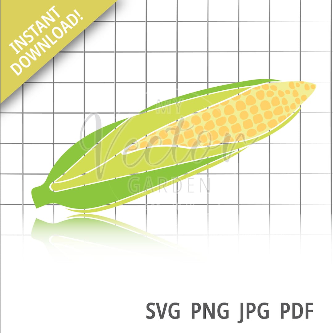 Corn Svg, Layered Corn Svg File for Cricut Corn on the Cob Svg Farm Svg ...