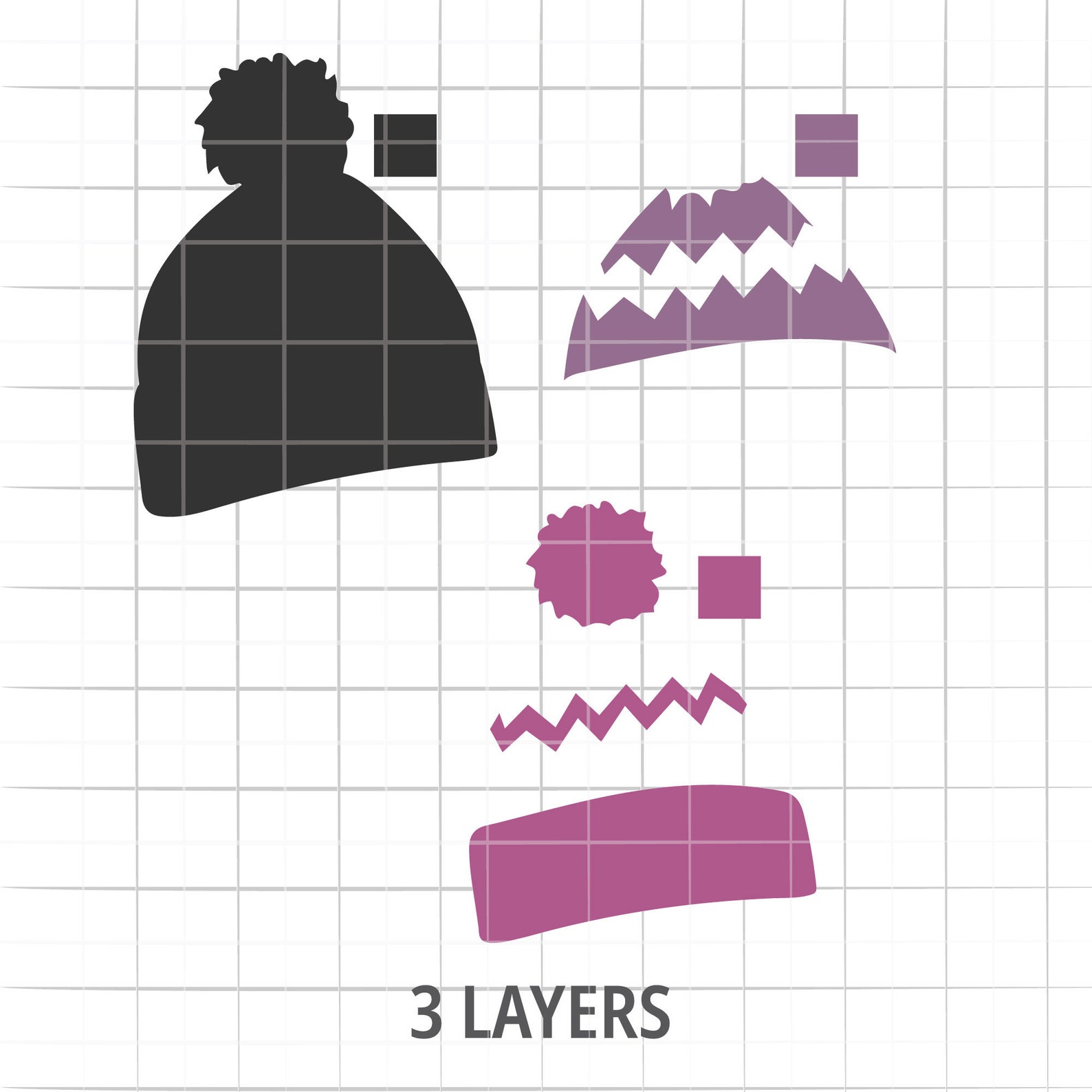 Winter Clothing Svg Bundle, Outdoor Accessories Cold Weather Graphics ...