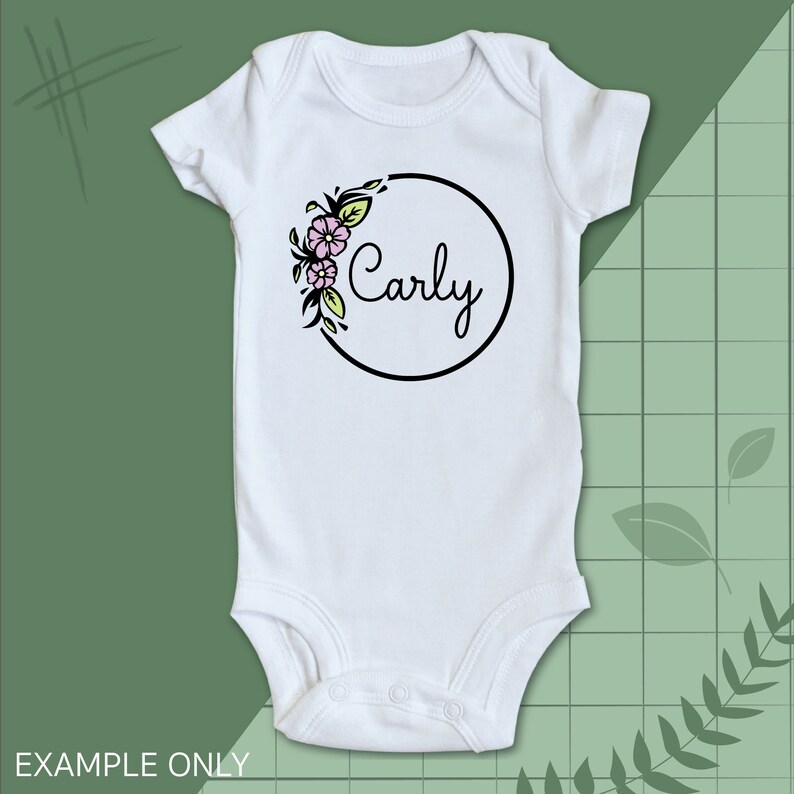 Floral Frame Svg Floral Ring Svg Circle With Flowers Svg - Etsy