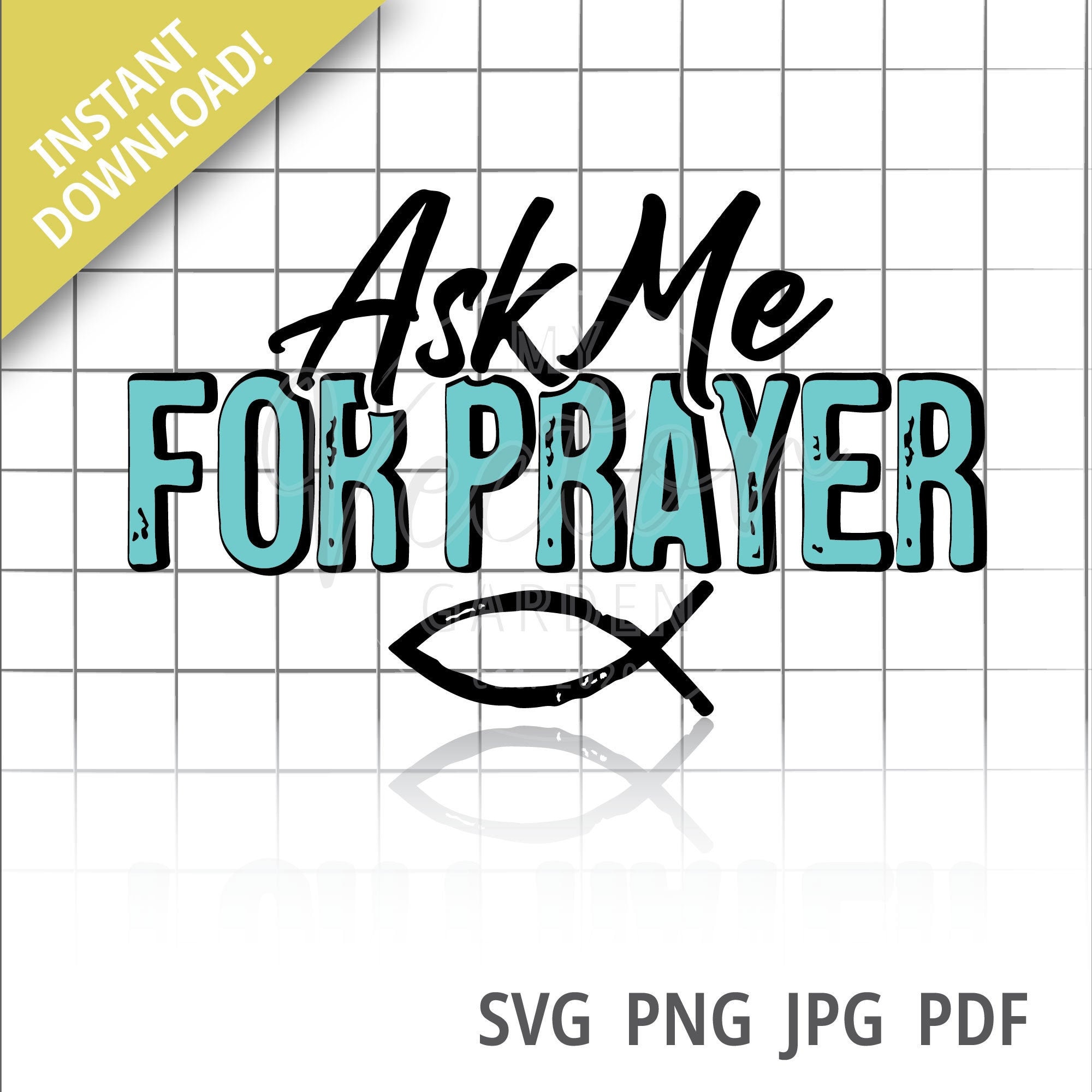 Ask Me For Prayer Svg Prayer Svg File For Cricut Christian | Etsy