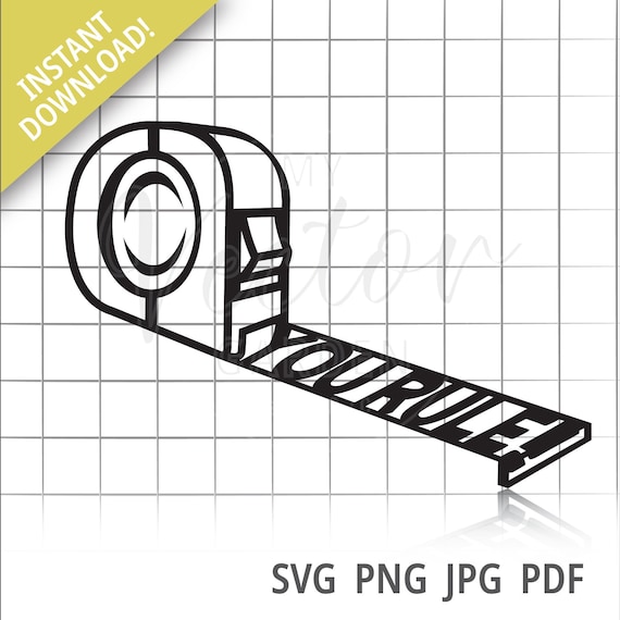 Tape Measure Svg Measuring Tape Father's Day Svg Tools - Etsy