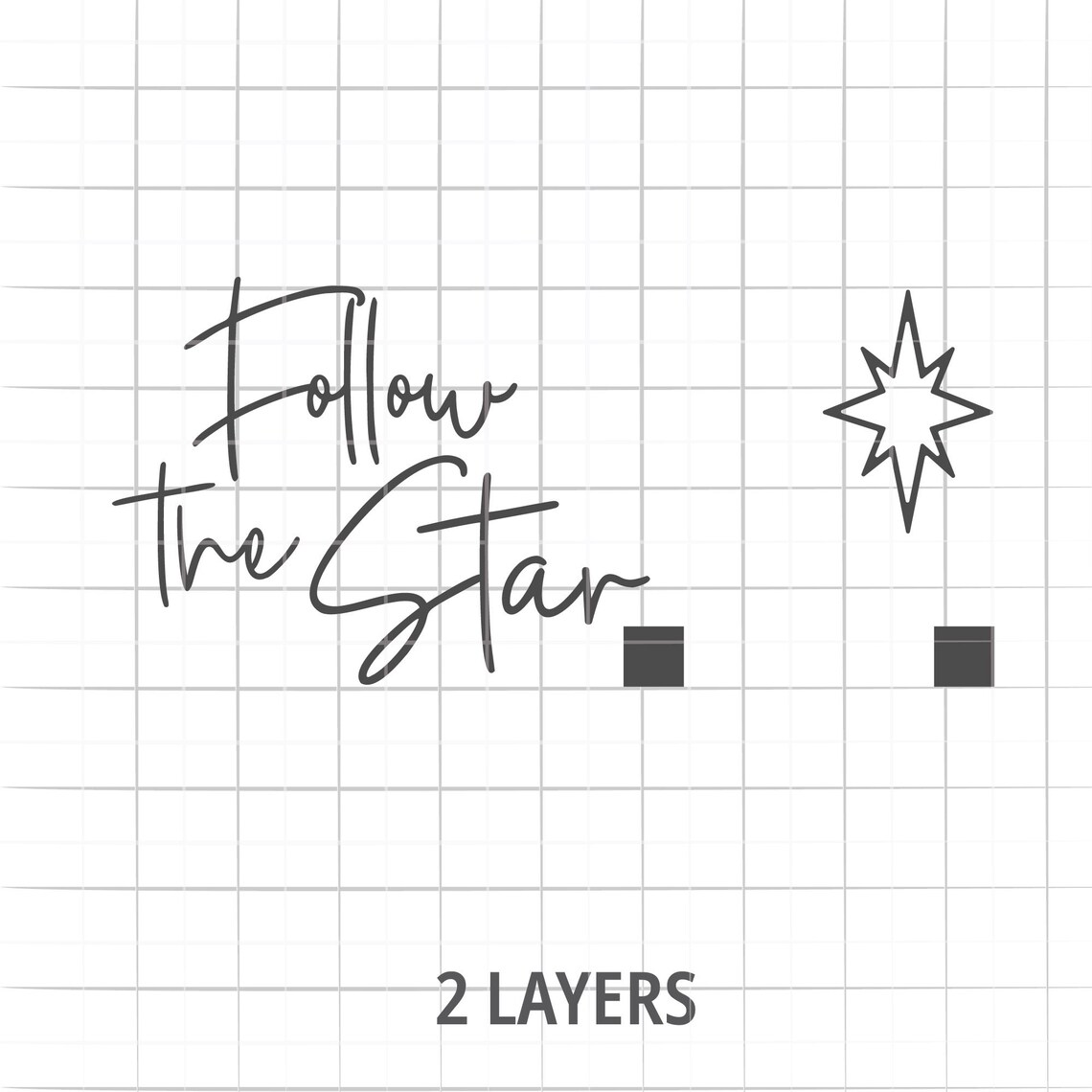 Follow the Star Svg Christmas Star Svg Star of Bethlehem Svg - Etsy