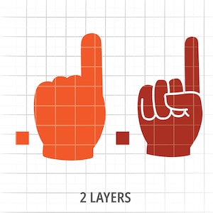 Foam Finger SVG: Sports Clip Art (digital Download) - Etsy