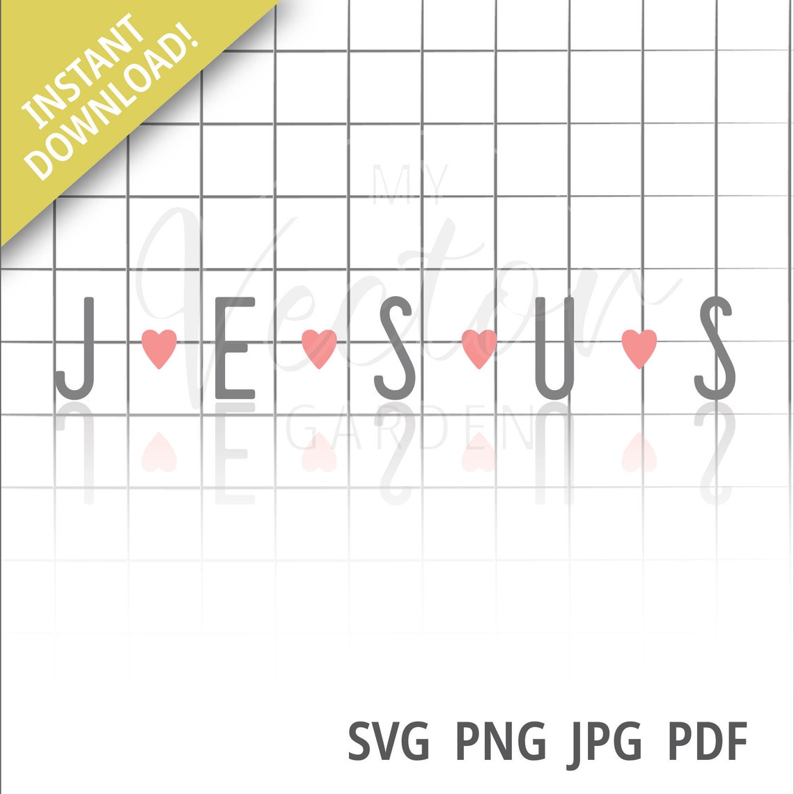 Jesus Svg Christian Svg File for Cricut Religious Clipart | Etsy