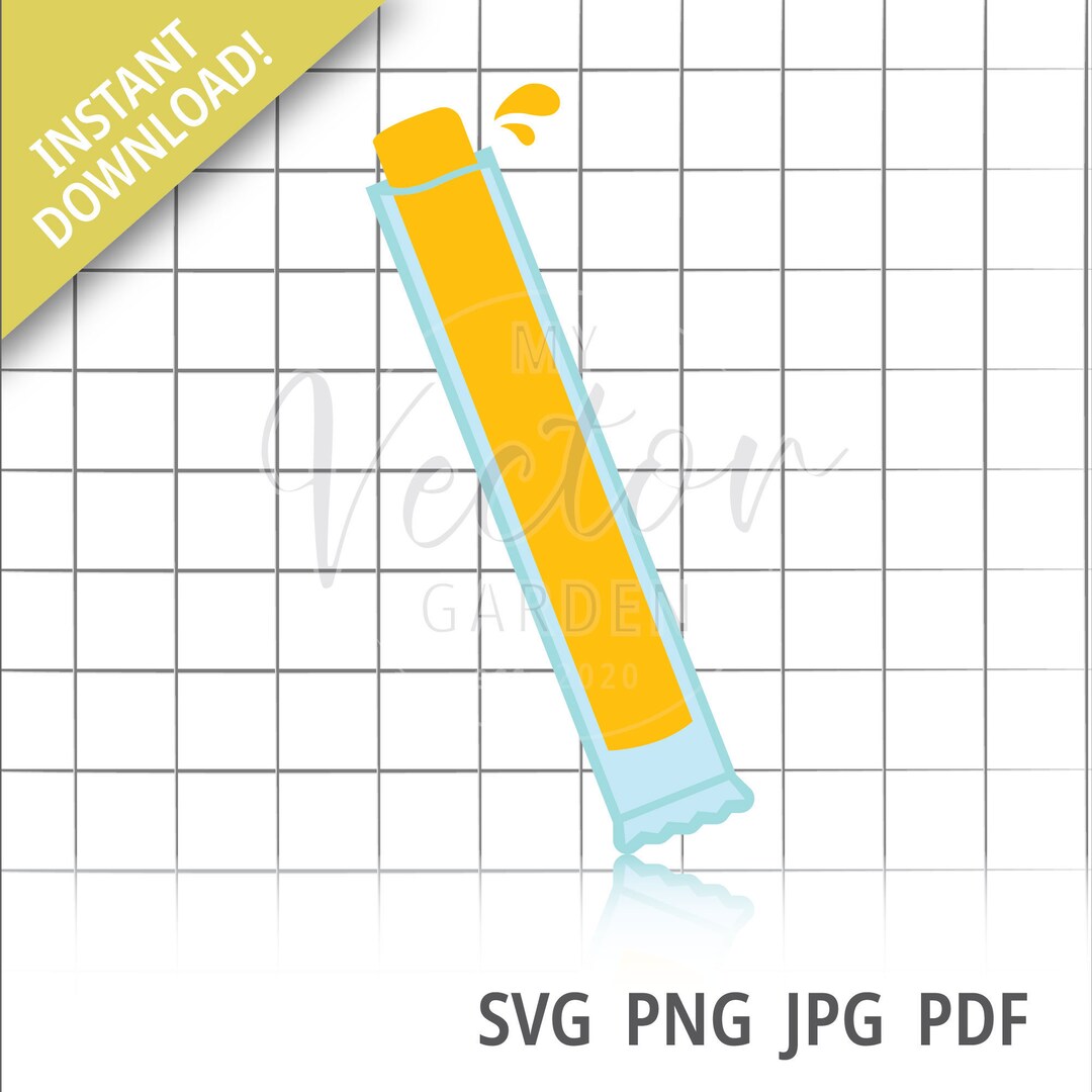 Ice Pop Svg: Summer Treat Cut File for Cricut (digital Download) - Etsy