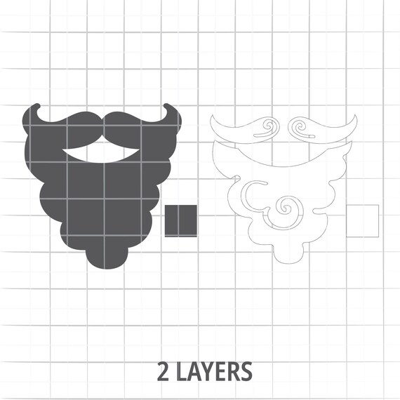 Beard Template Printable