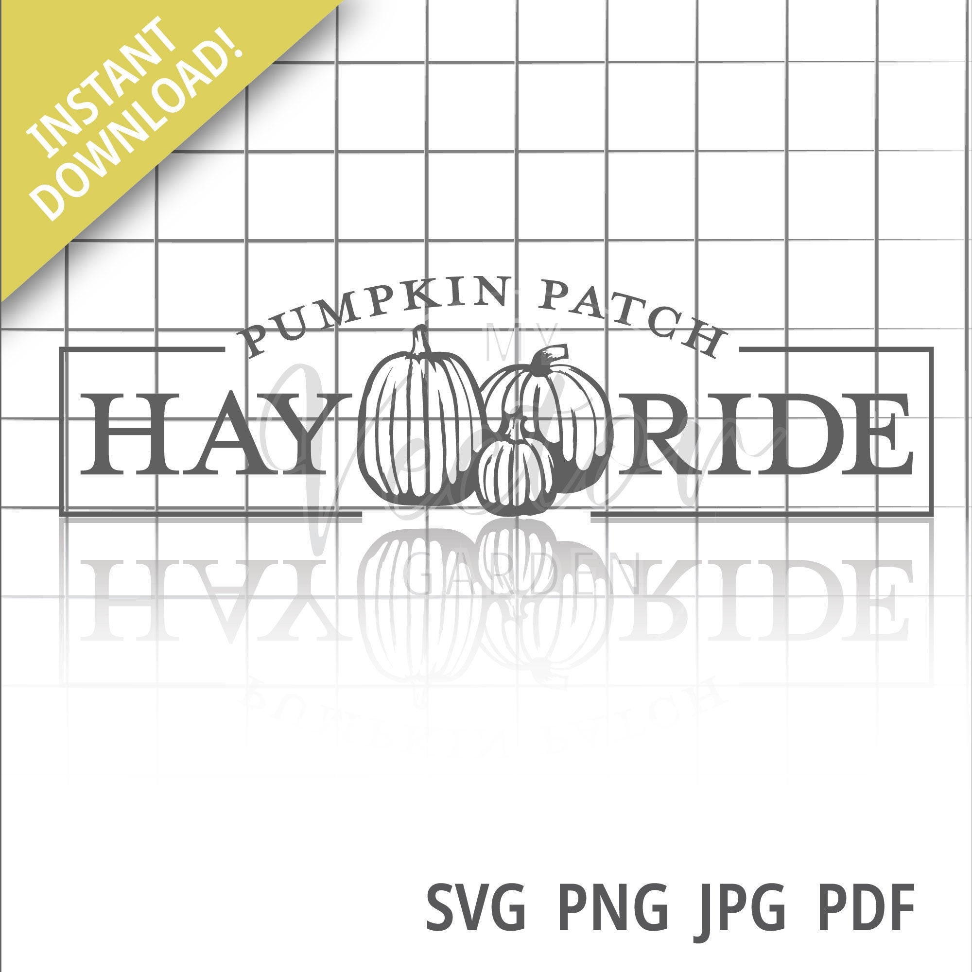 Hay Ride Sign Svg Pumpkin Patch Svg Png Fall Svg Harvest - Etsy UK