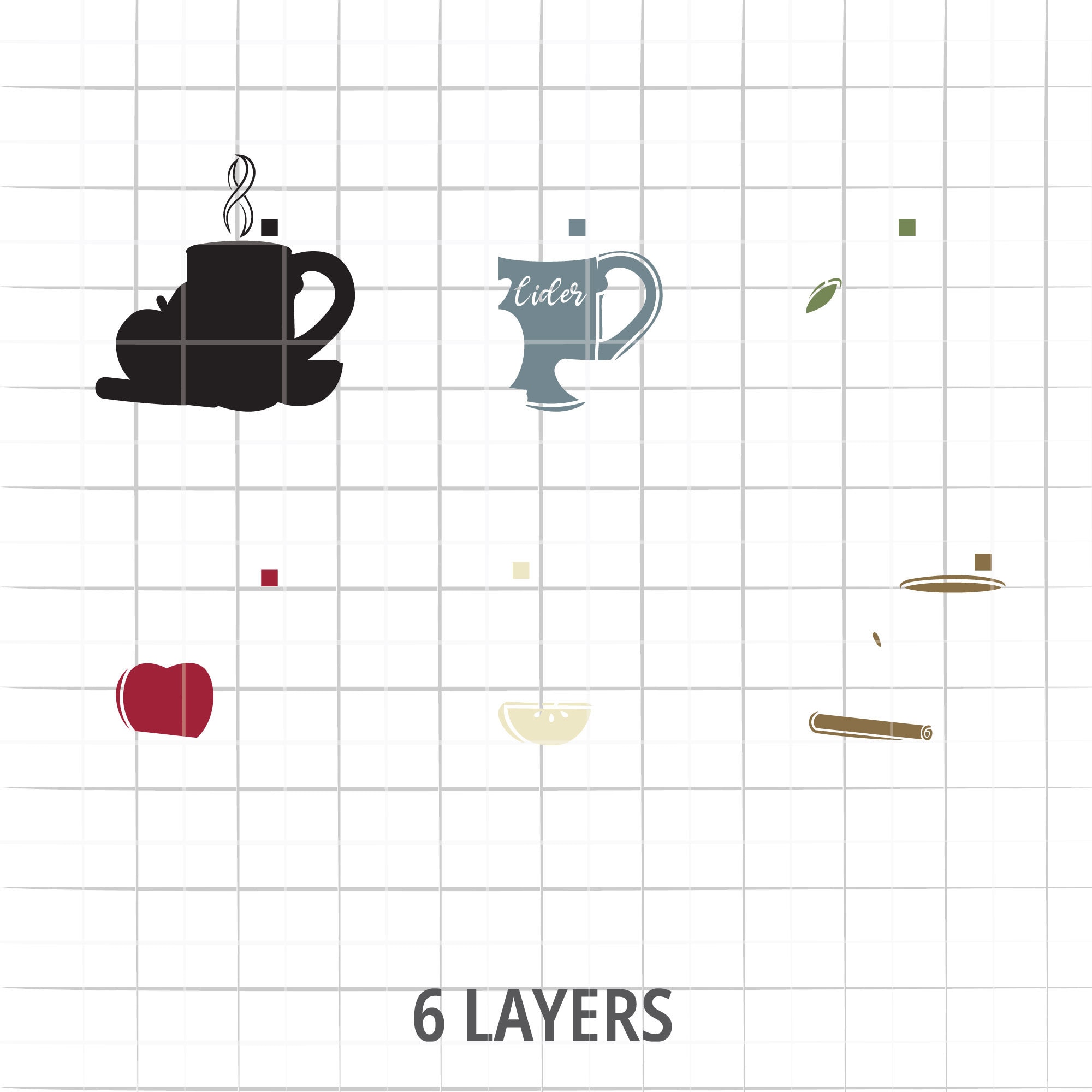 Apple Cider Svg Fall Svg Cider Mug Svg Apple Fall Svg Autumn - Etsy