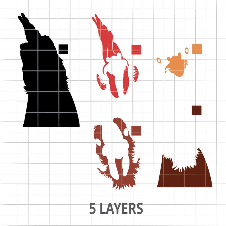 Chicken Svg Curious Hen Svg Layered Chicken Png Funny Chicken - Etsy