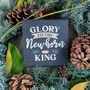Glory to the Newborn King Svg, Glory Svg File for Cricut Christmas ...