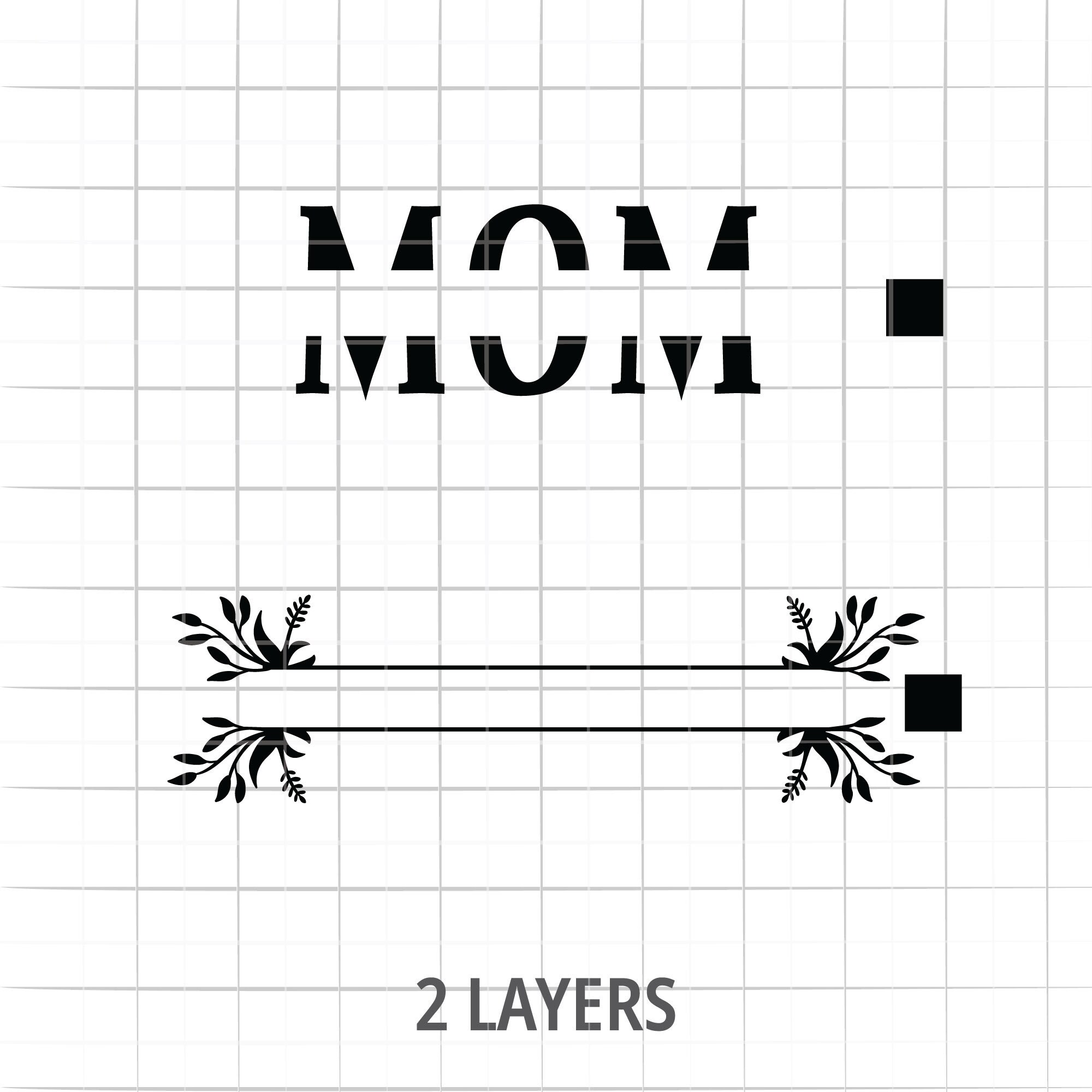 Split Mom Svg Floral Mom Svg Png Mom Split Monogram Svg Mom - Etsy Canada