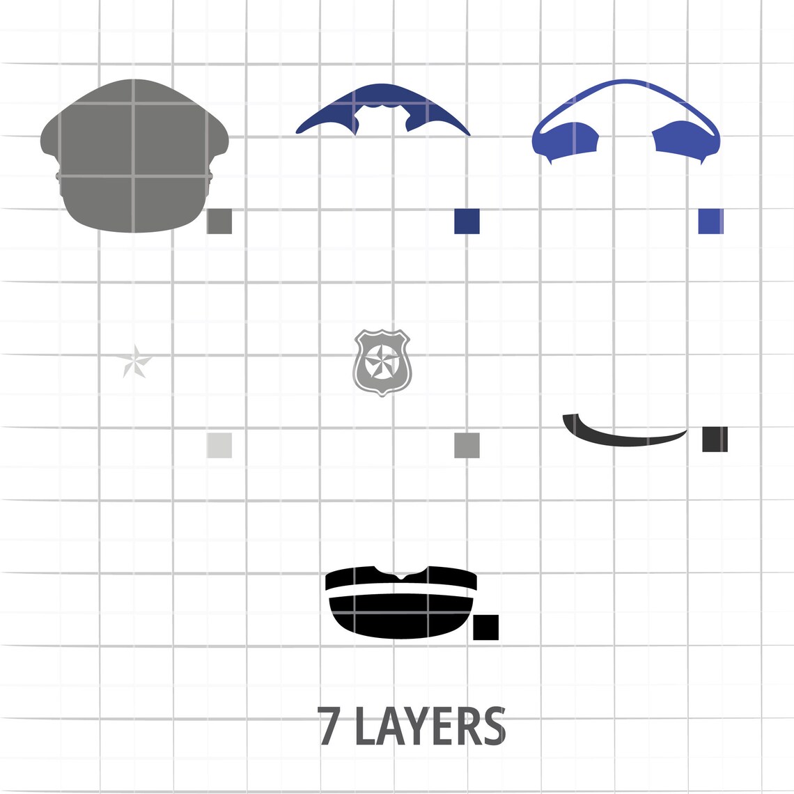 Police Svg Bundle Kids Police Clipart Cop Svg Police Car Svg | Etsy