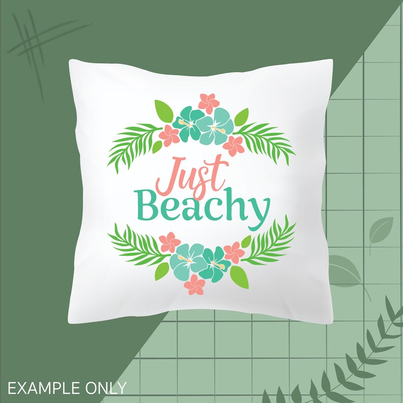 Hawaiian Flower Svg Bundle Summer Flowers Svg Beach Svg - Etsy