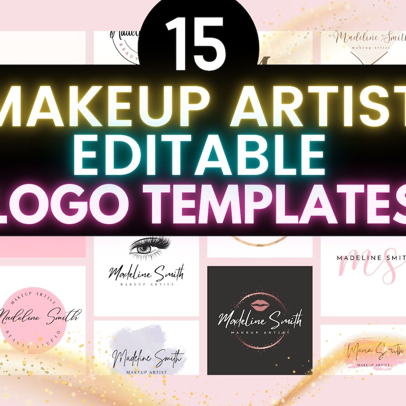 Makeup Artist Logo - Etsy
