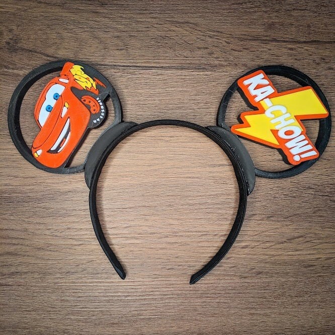 Cars-inspired 3D Printed Ears Headband - Etsy