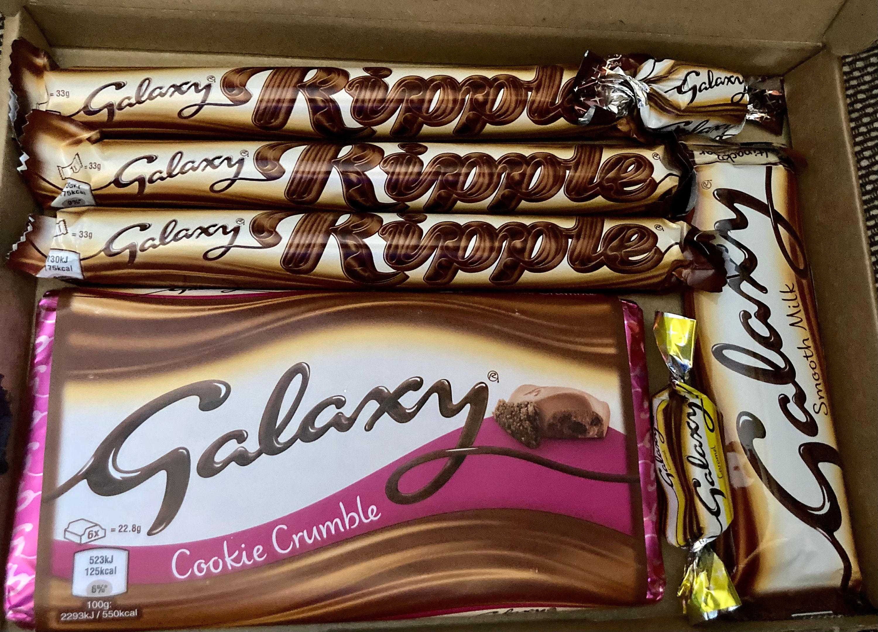 Galaxy Chocolate Selection Box | Christmas Treats | November Birthday ...