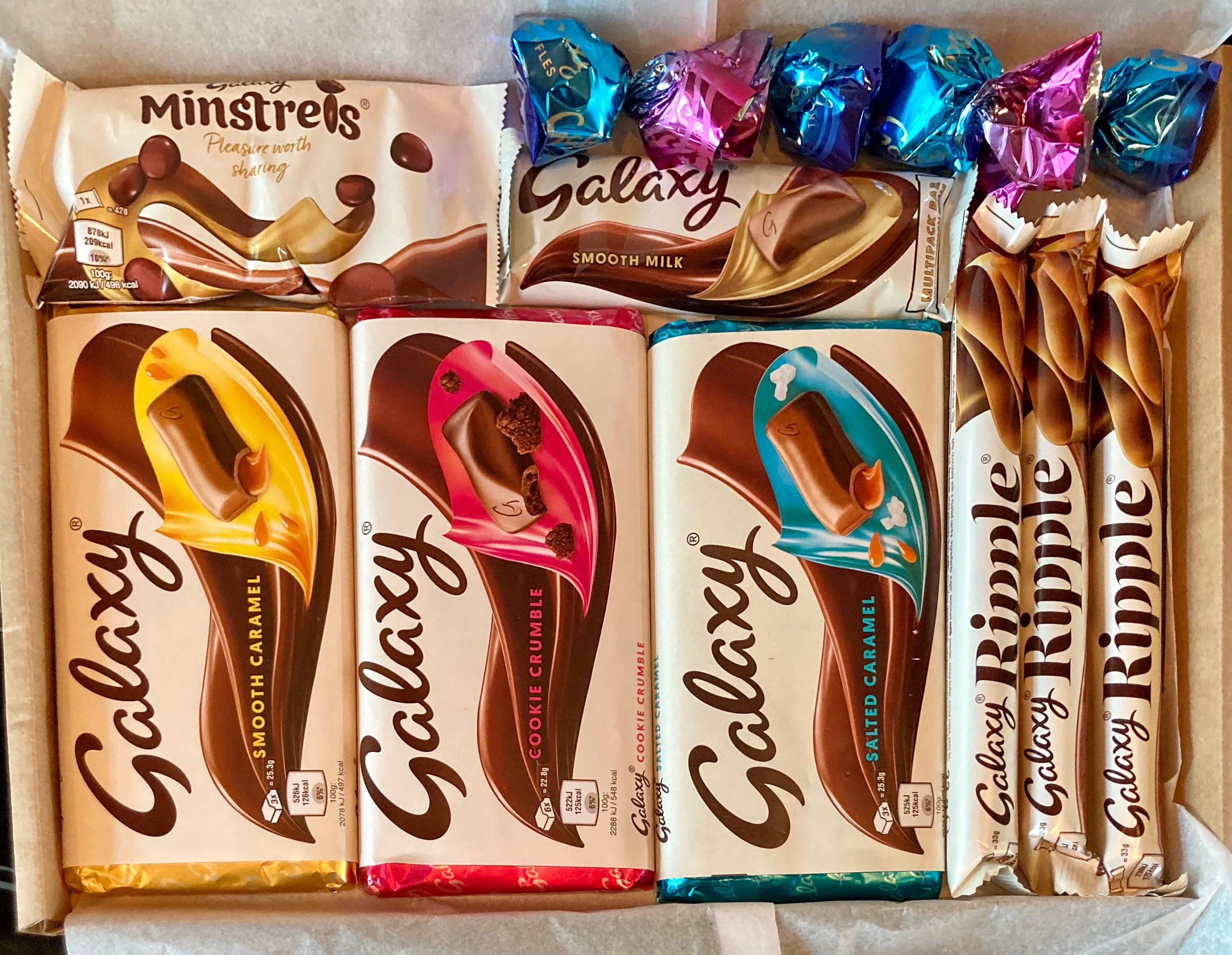 Galaxy Chocolate Hamper for Her for Him Chocolate Box - Etsy