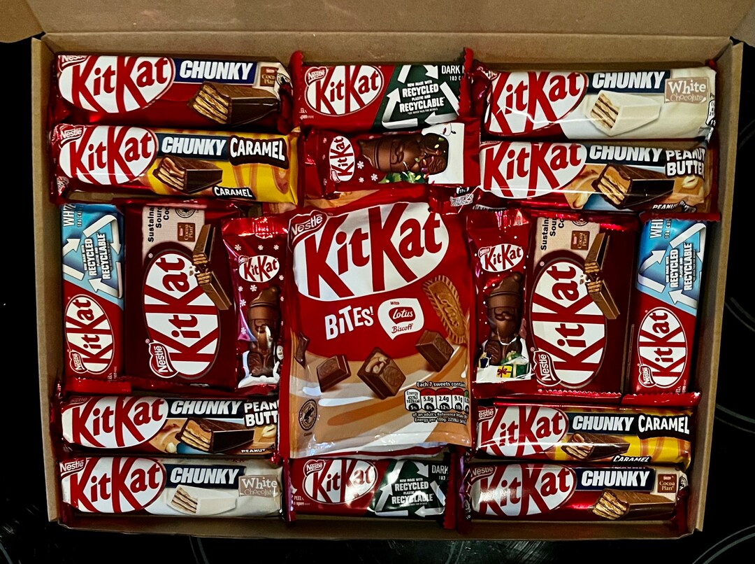 Kitkat Chocolate Box | Chocolate Treats | Gifts for Him | Gifts for Her ...