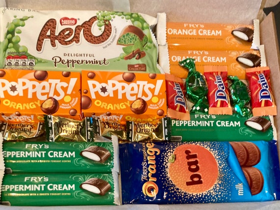 Orange candy box store