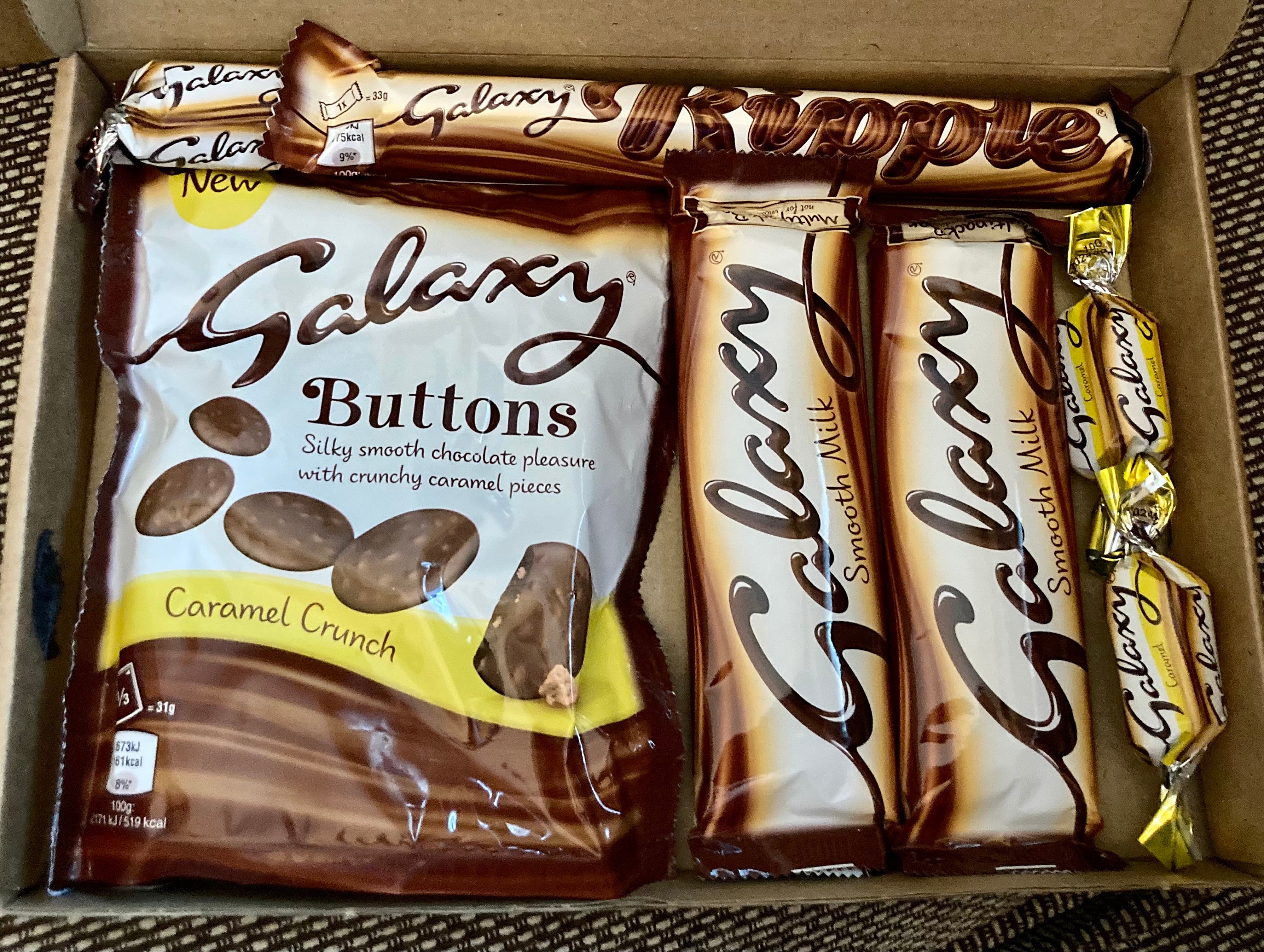 Galaxy Chocolate Hamper for Her for Him Chocolate Box - Etsy