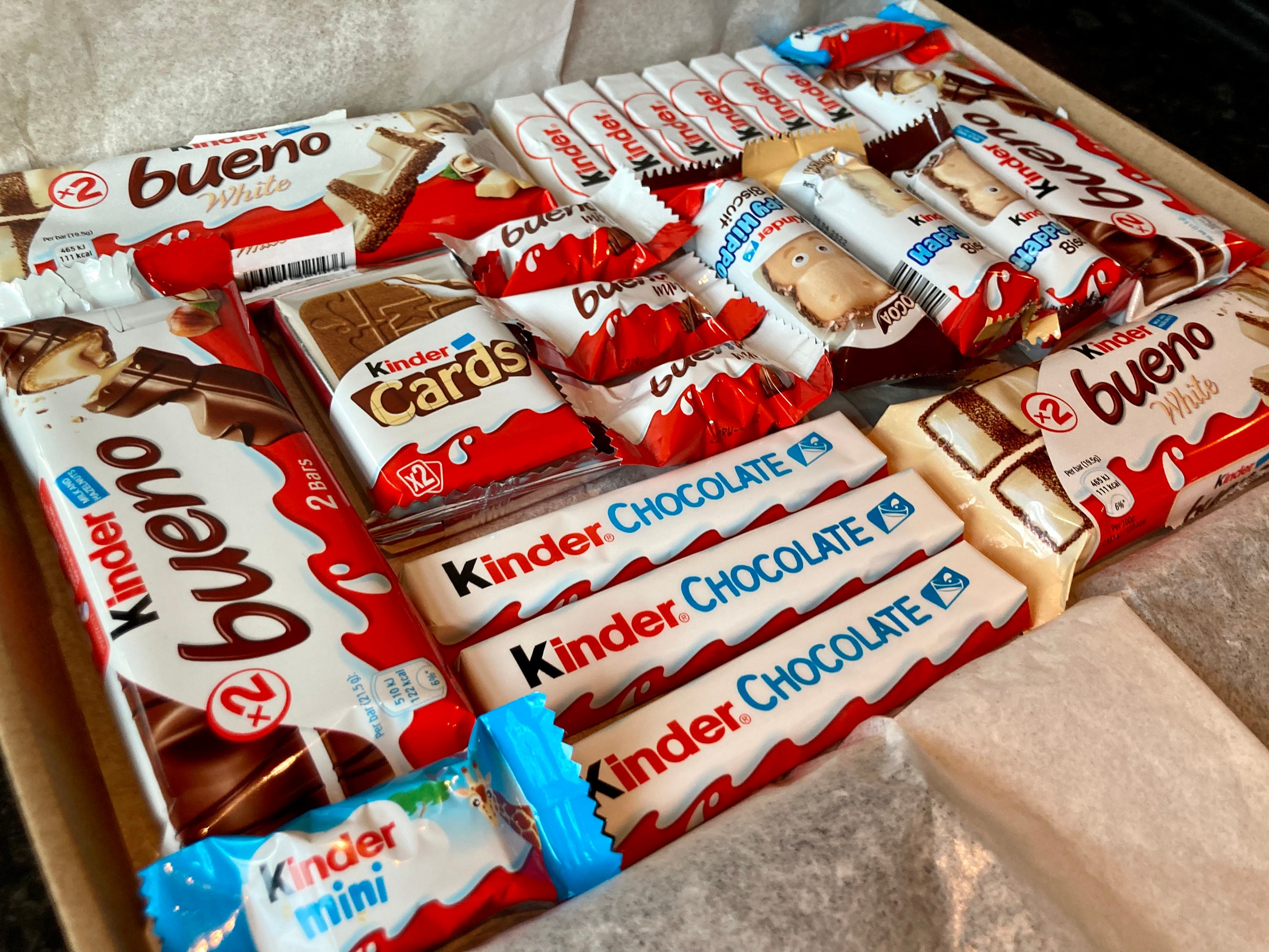 Kinder Chocolate Box For Her For Him Kinder Bueno - Etsy Italia