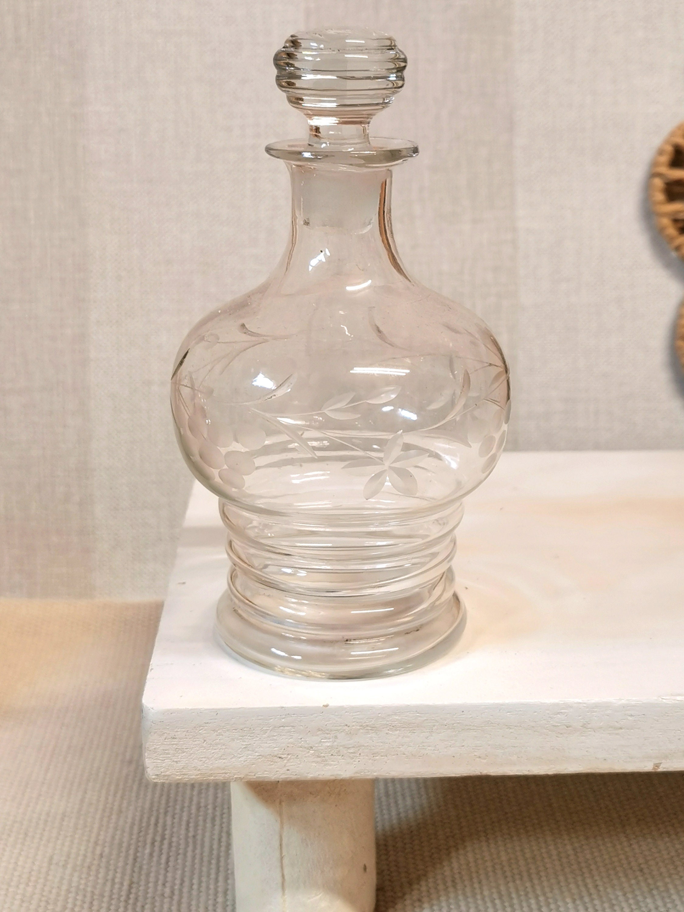 Small Edwardian Port Wine Decanter - Etsy