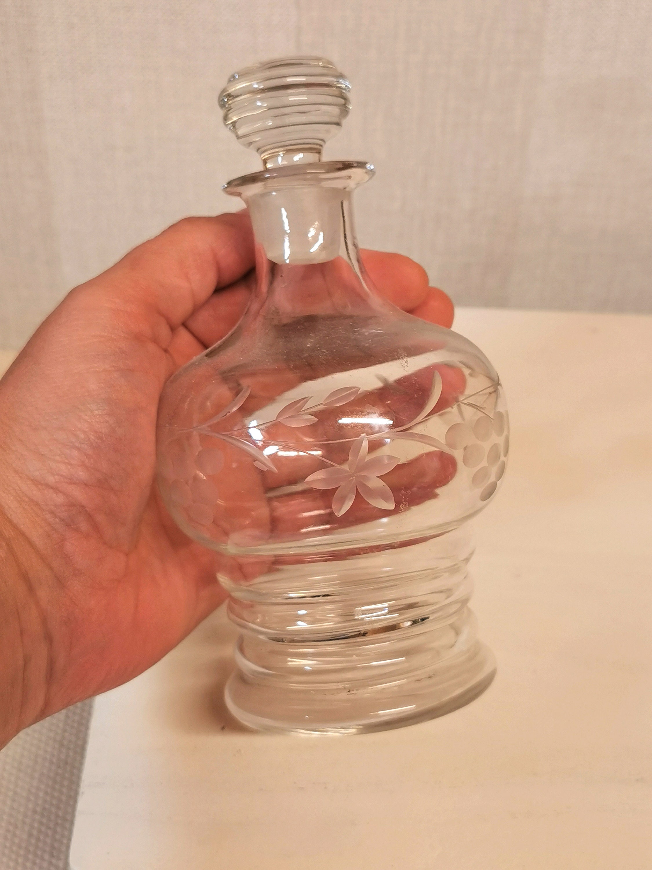 Small Edwardian Port Wine Decanter - Etsy