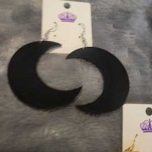 Handmade Laser Cut Good Luck Moon. Acrylic Crescent Moons ...