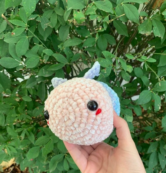 Toys & Games Blue Pink and Purple Crochet Bee Stuffed Animals ...