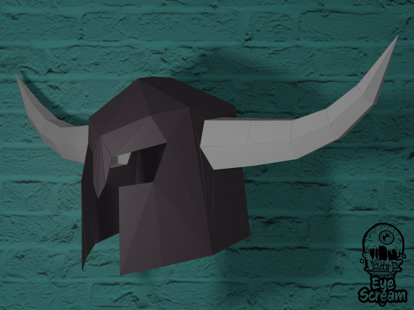 DIY Viking Helmet Mask – Papercraft 3D Puzzle (PDF Template) - Etsy