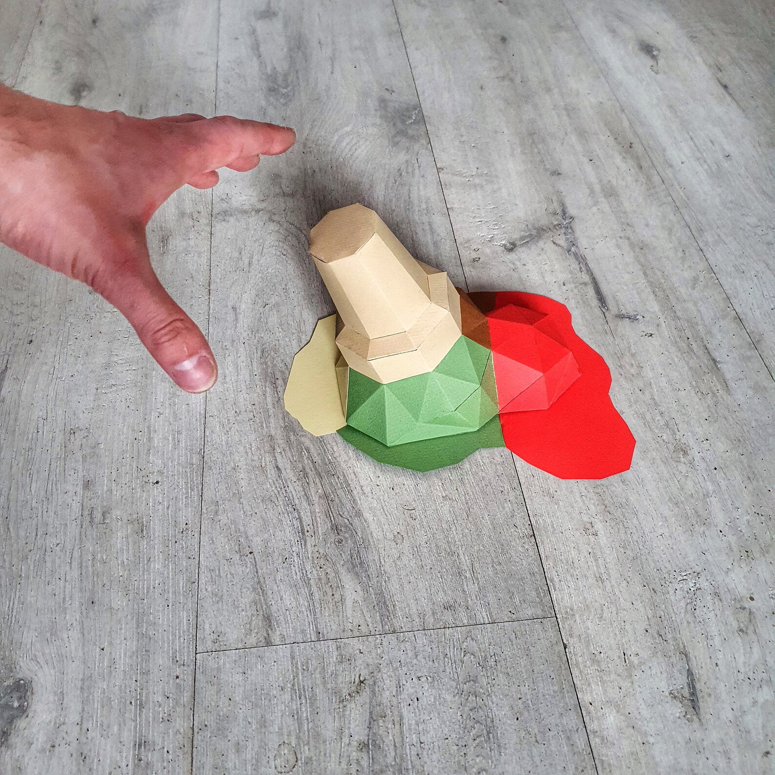 ICE CREAM DIY 3D Eye Scream Papercraft Metal Welding - Etsy