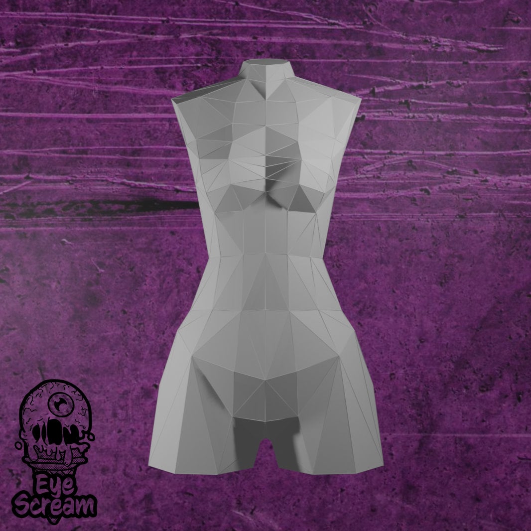 STL. File FEMALE BODY Sculpture 3D Printing Woman - Etsy