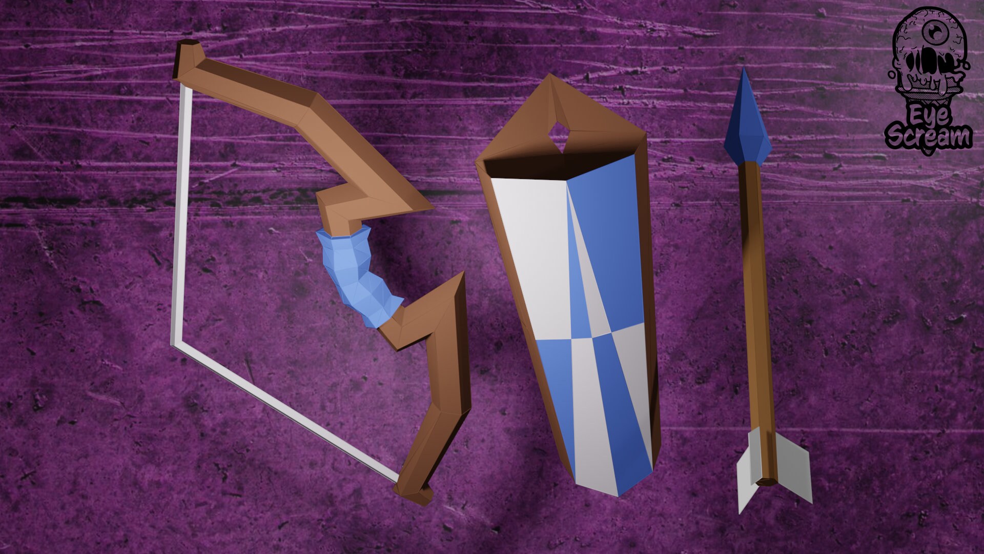 ELVEN WEAPONS DIY 3D Origami Papercraft Metal - Etsy UK