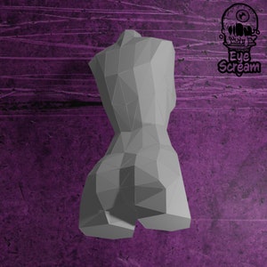 STL. File FEMALE BODY Sculpture 3D Printing Woman - Etsy