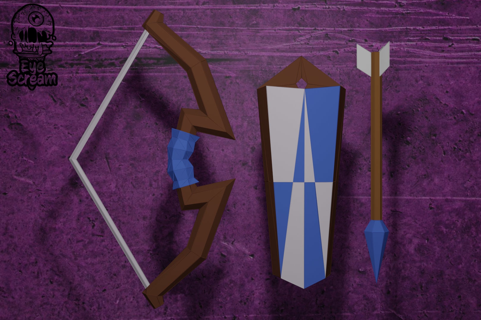 ELVEN WEAPONS DIY 3D Origami Papercraft Metal - Etsy UK